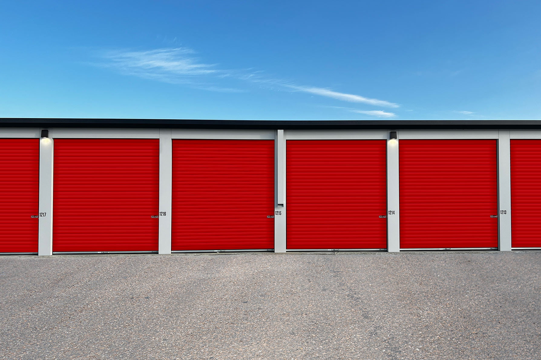 944 Crimson Red | TracRite | Steel Roll-up Doors