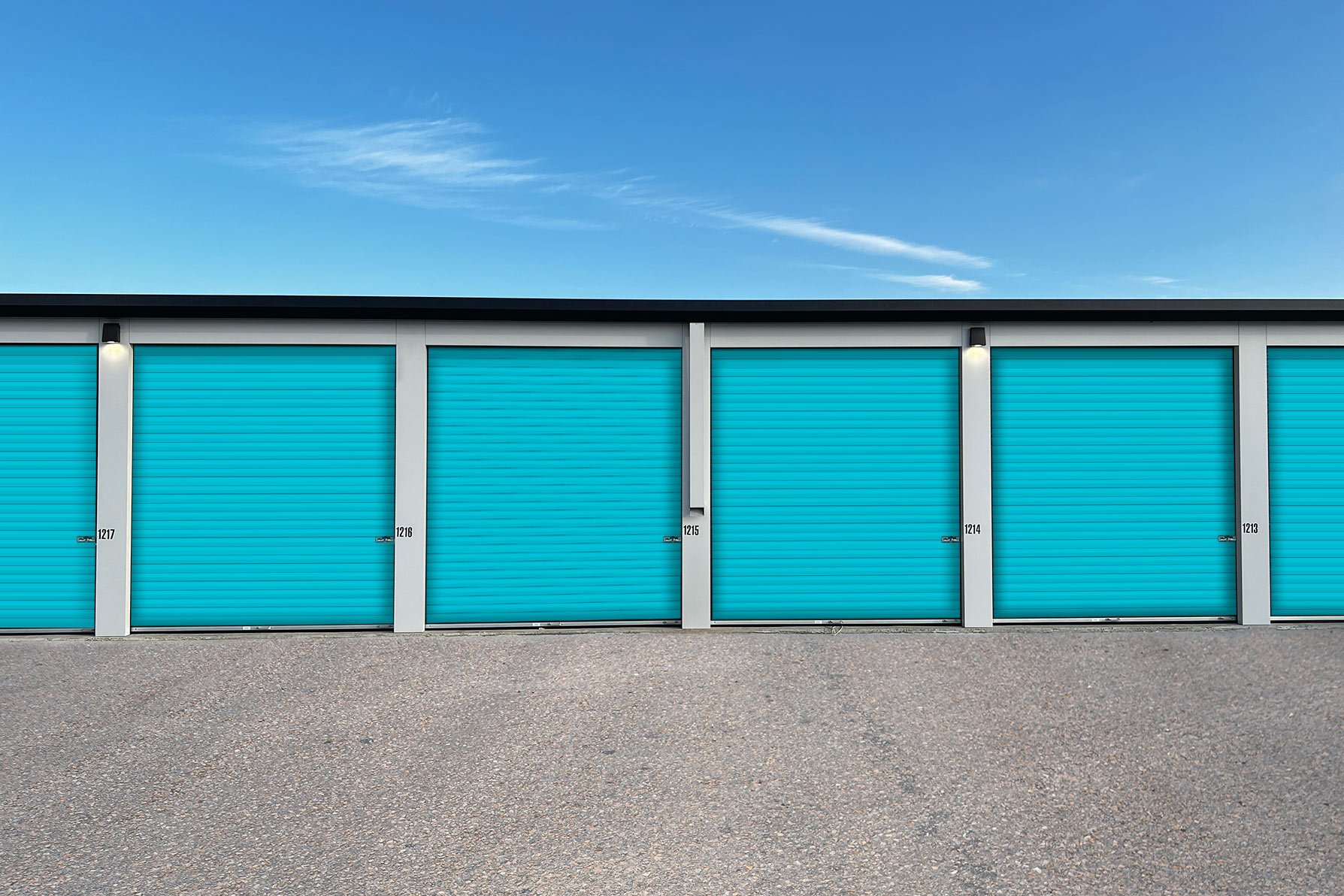 944 Teal | TracRite | Steel Roll-up Doors